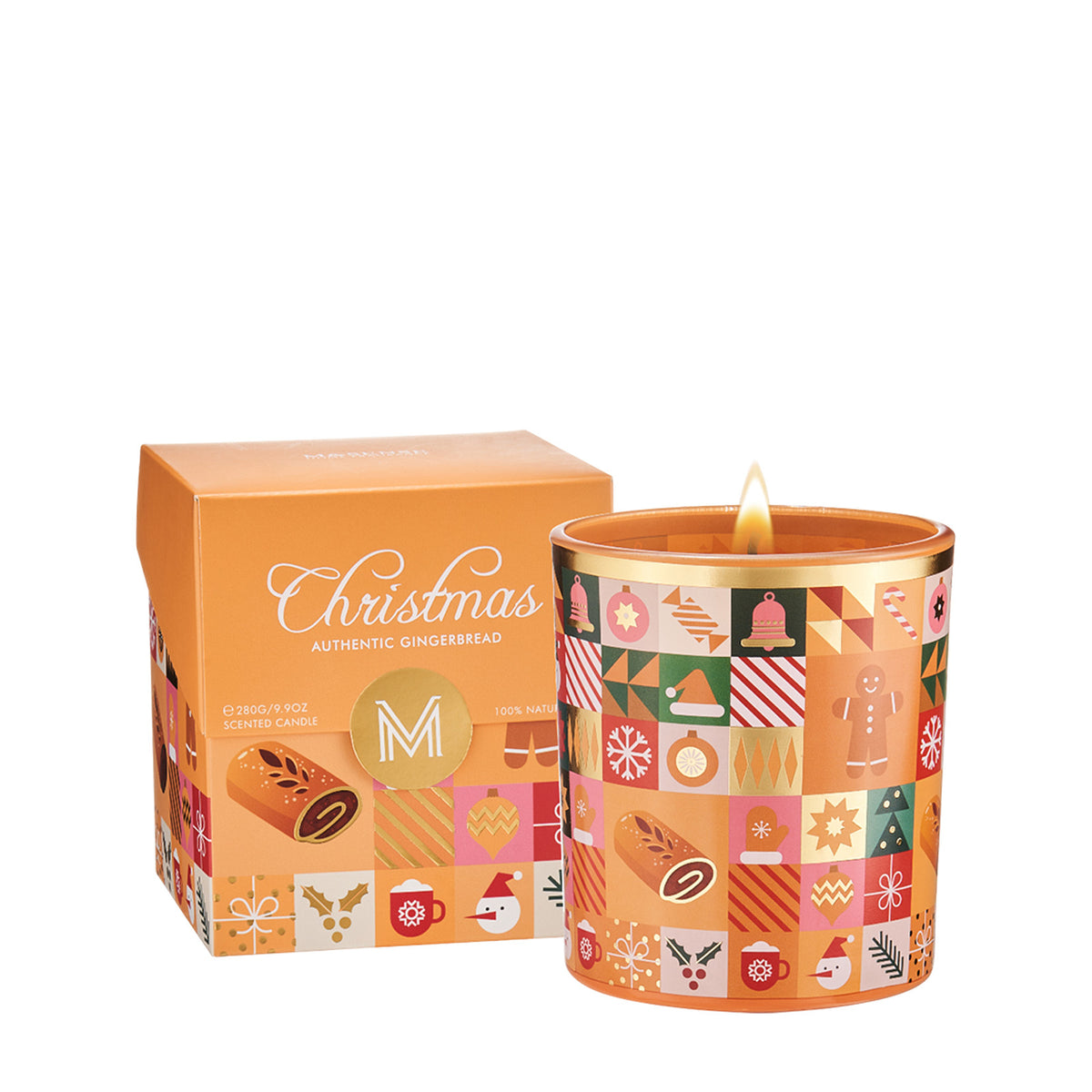 Authentic Gingerbread Classic Candle – M&SENSE