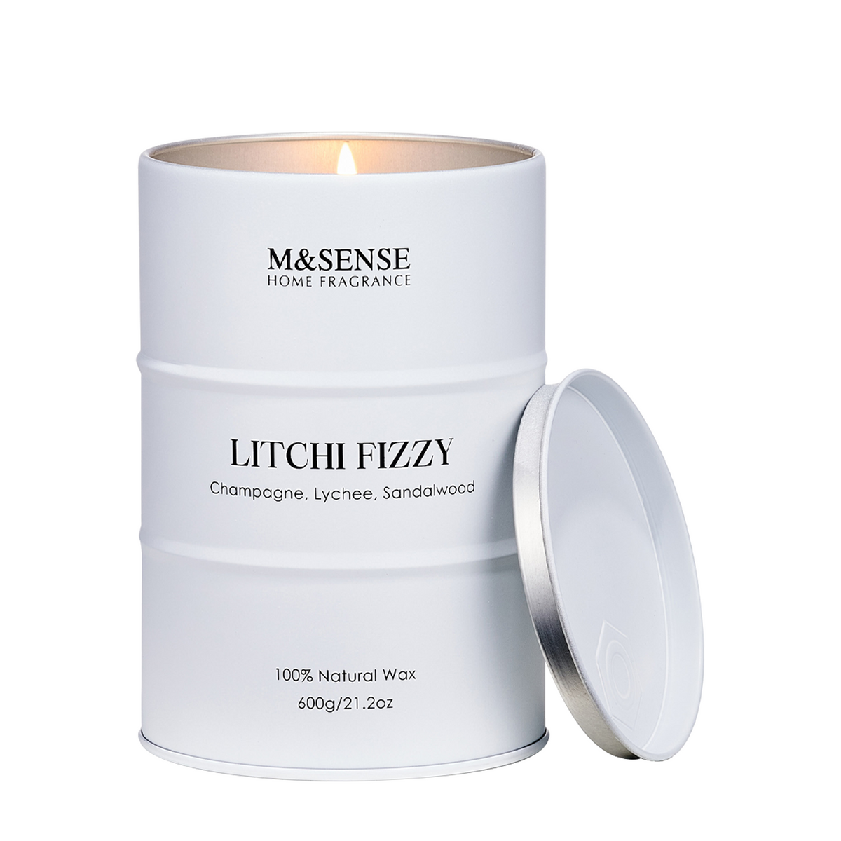 Litchi Fizzy Large Candles – M&SENSE