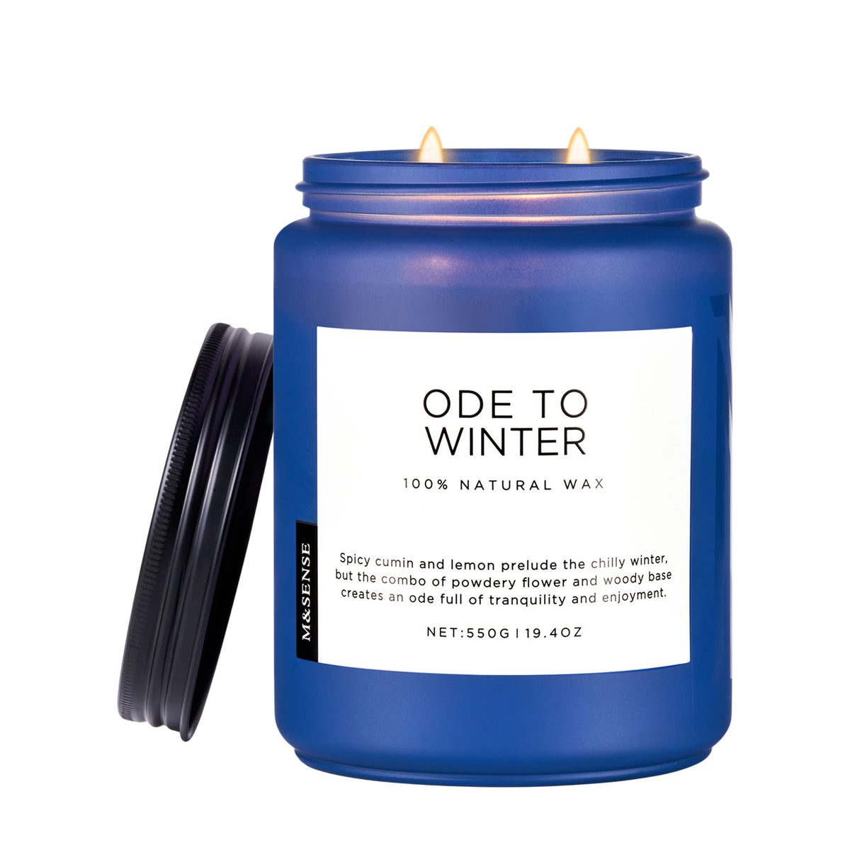 Ode To Winter Large Candle (2 Wick) – M&SENSE