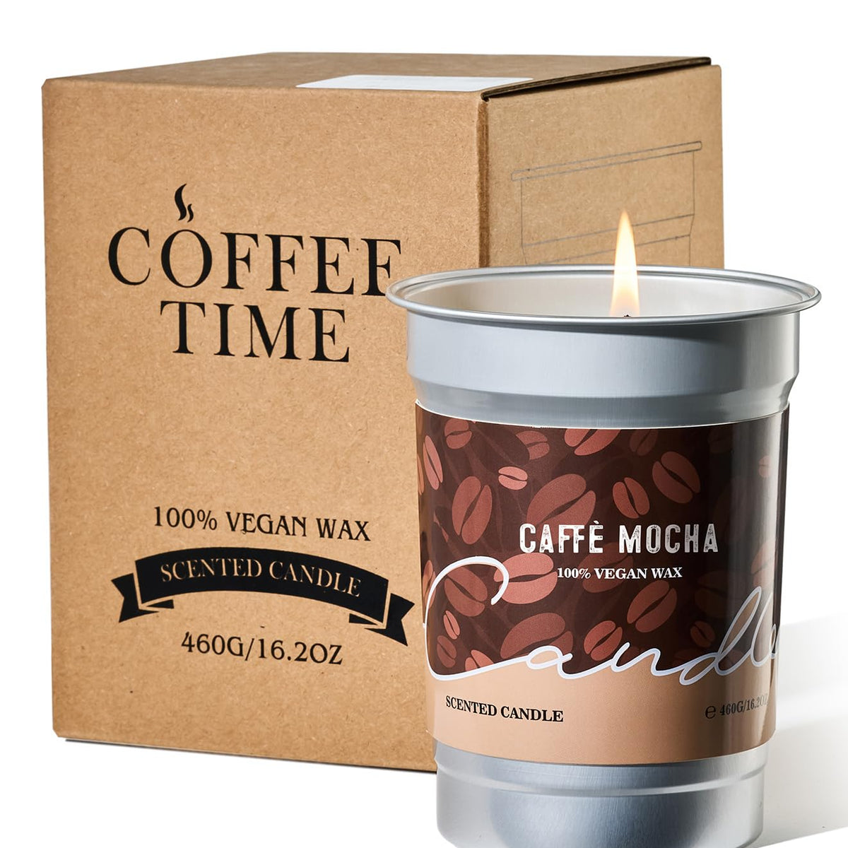 Caffe Mocha Large Candle – M&SENSE